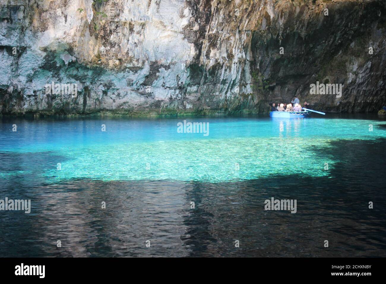 Tour to melissani cave hi-res stock photography and images - Alamy