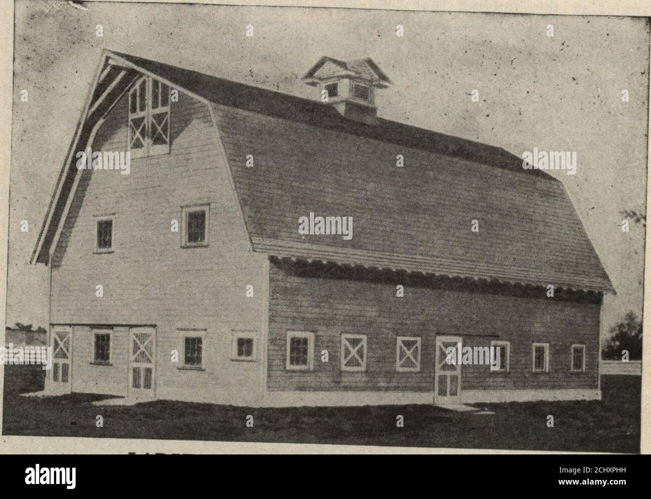 . Our farm and building book. . GfC-O- Floor Plan of Horse Barn No ...