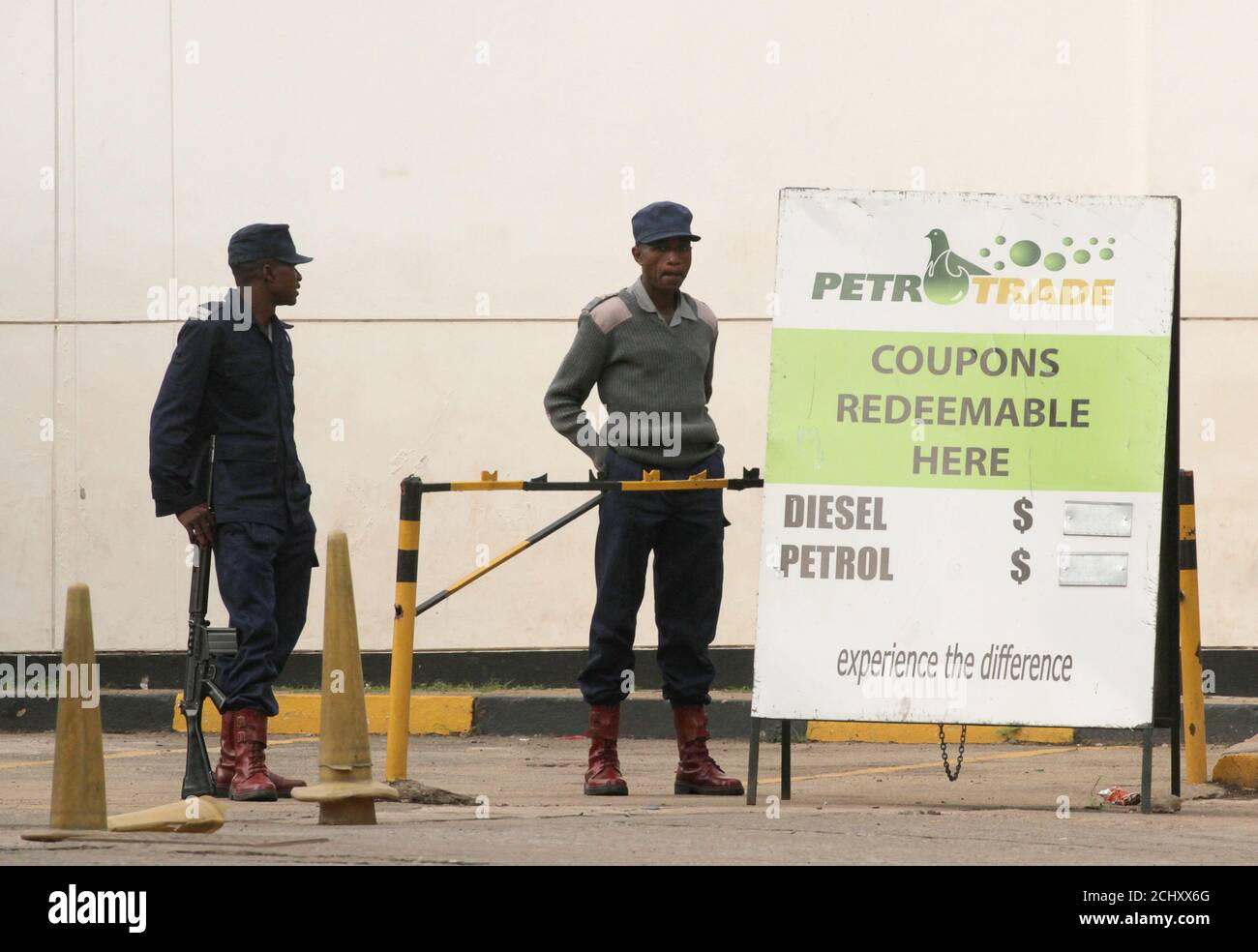 Zimbabwe police station hi-res stock photography and images - Alamy