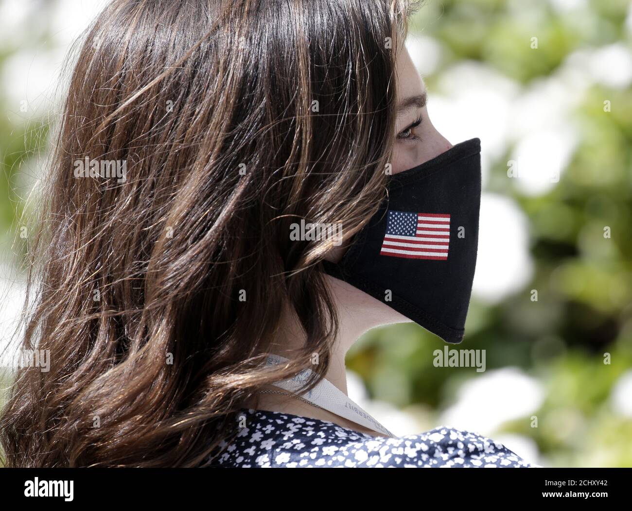 New York, United States. 14th Sep, 2020. Guests wear face masks at the ...