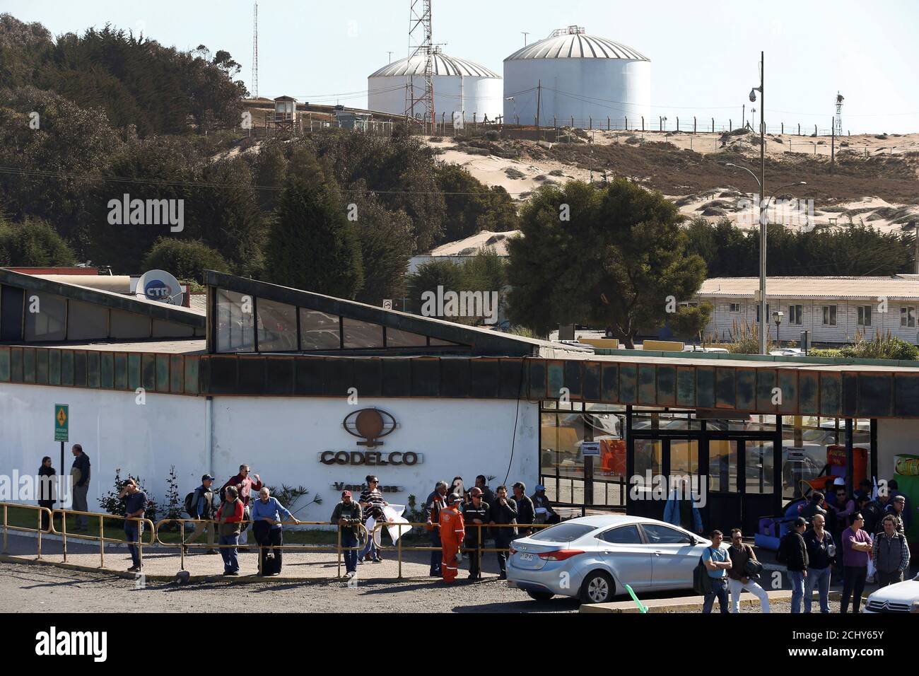Copper smelter chile hi-res stock photography and images - Alamy