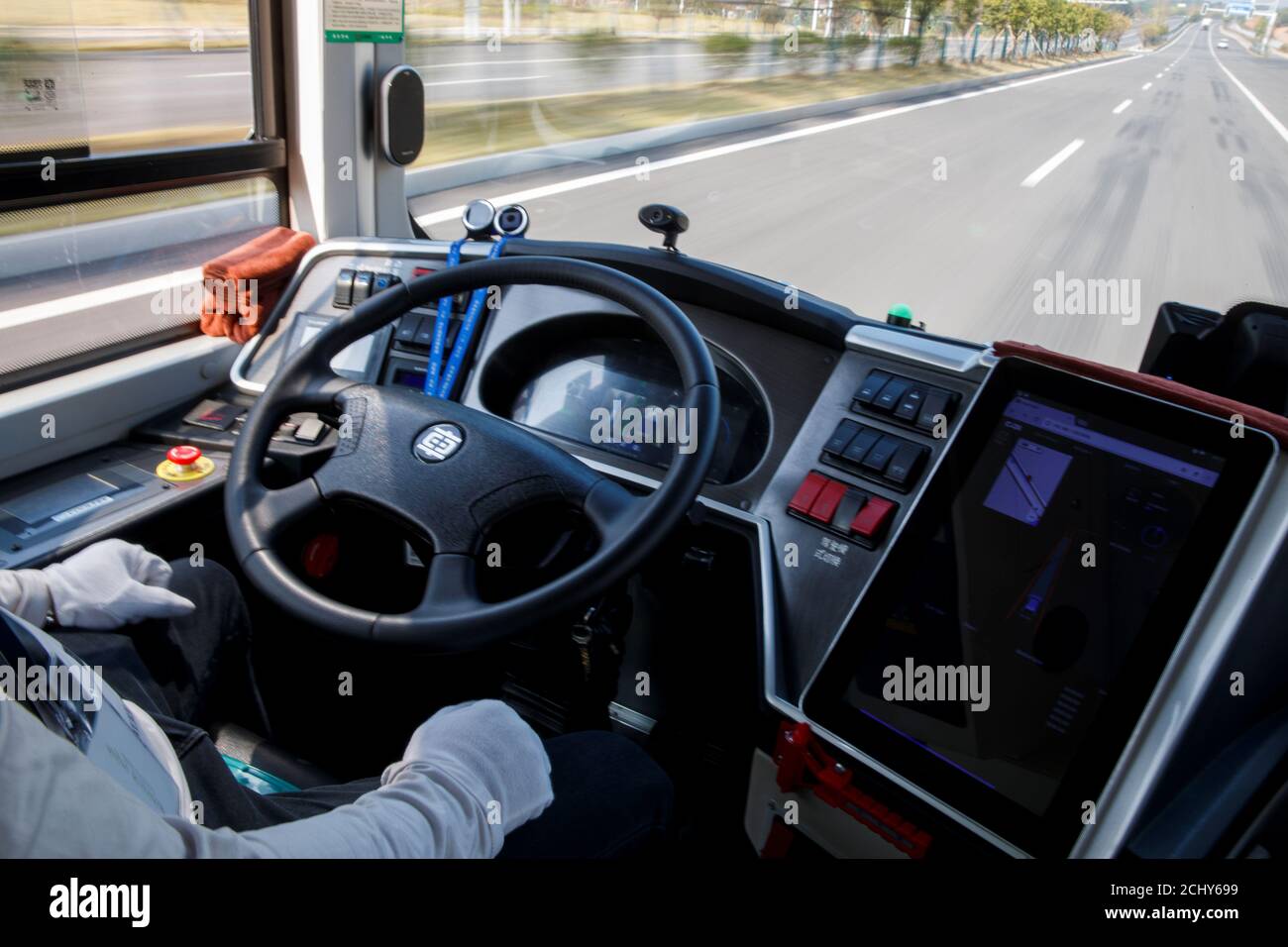 Bus Cockpit High Resolution Stock Photography and Images - Alamy