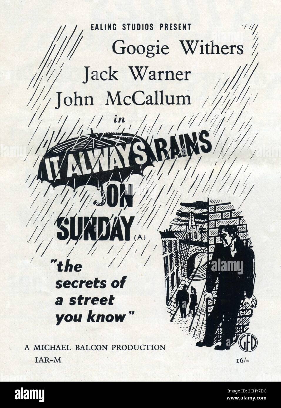 Promotional Art by JAMES BOSWELL for GOOGIE WITHERS JACK WARNER and ...