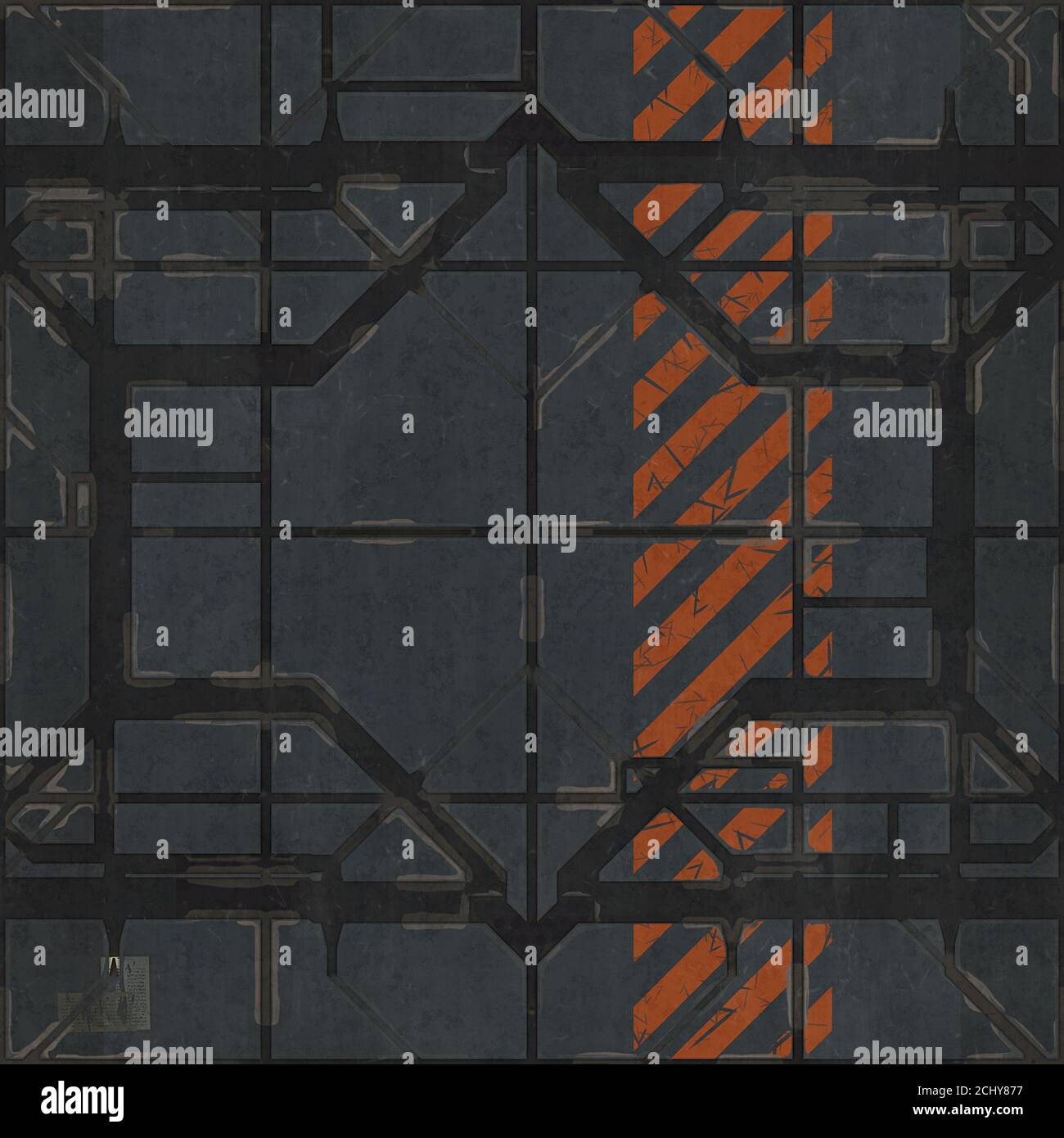 seamless space ship panels background texture Stock Photo - Alamy