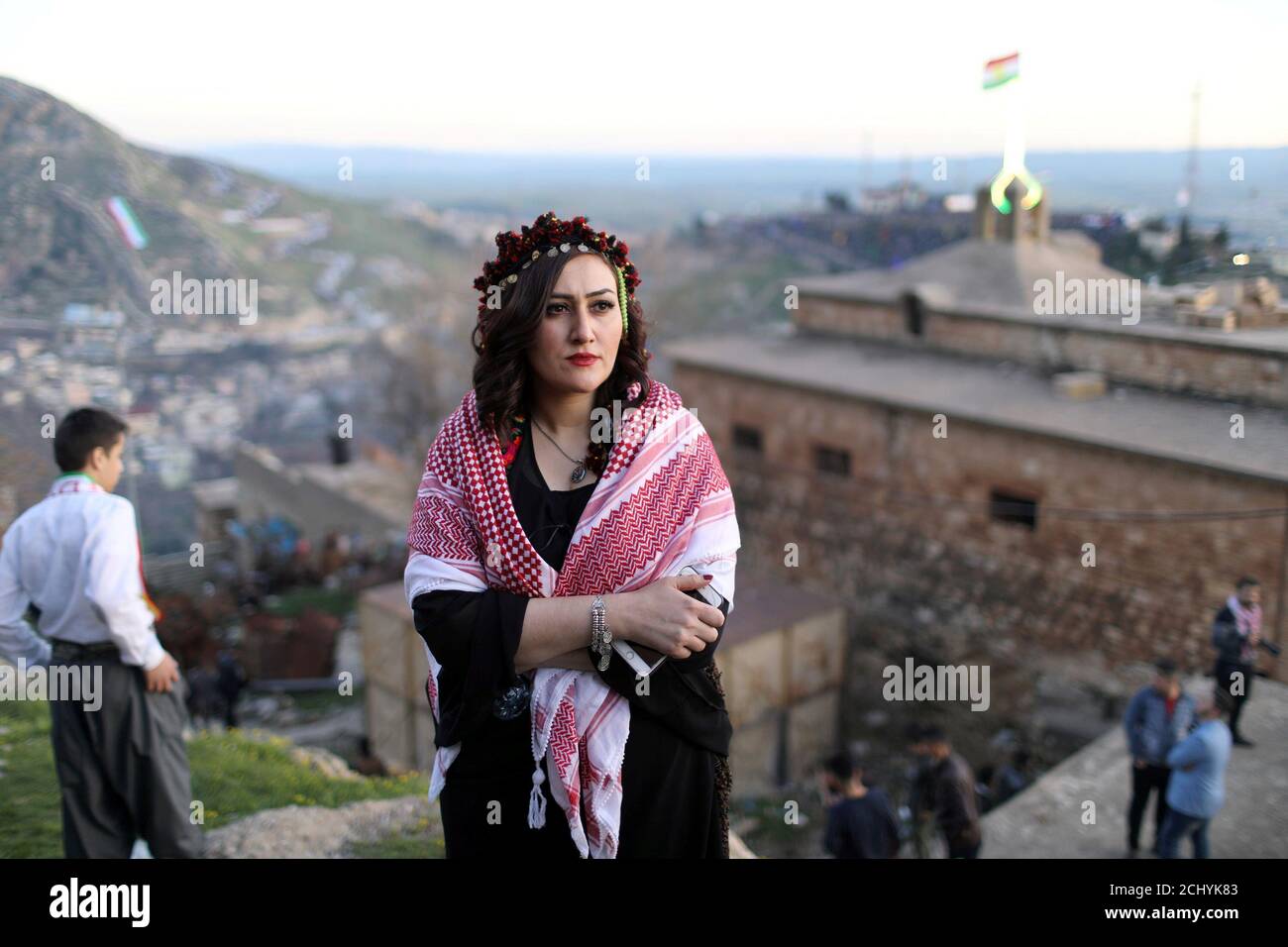 Iraqi woman poses photo she hi-res stock photography and images - Alamy
