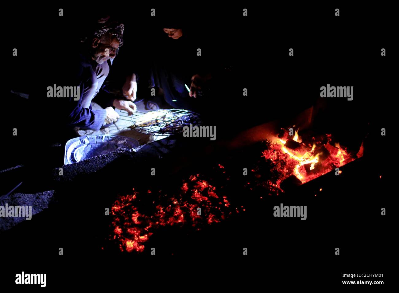 Middle east grill fish hi-res stock photography and images - Alamy