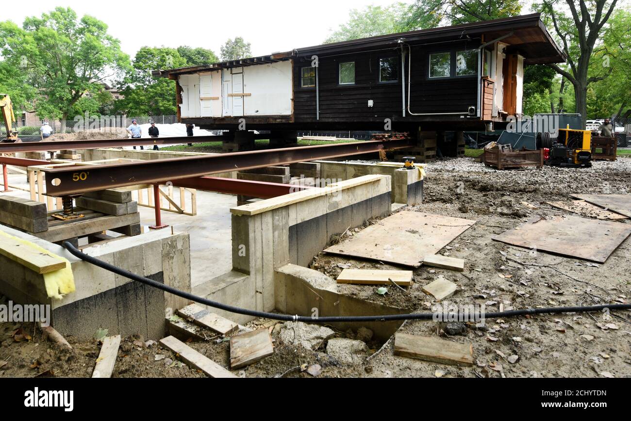 Glencoe, Illinois, USA. 14th Sep, 2020. The Frank Lloyd Wright ...