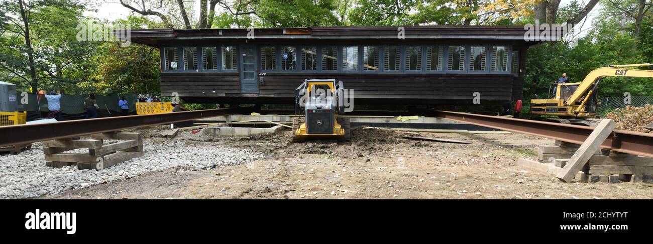 Glencoe, Illinois, USA. 14th Sep, 2020. The Frank Lloyd Wright ...