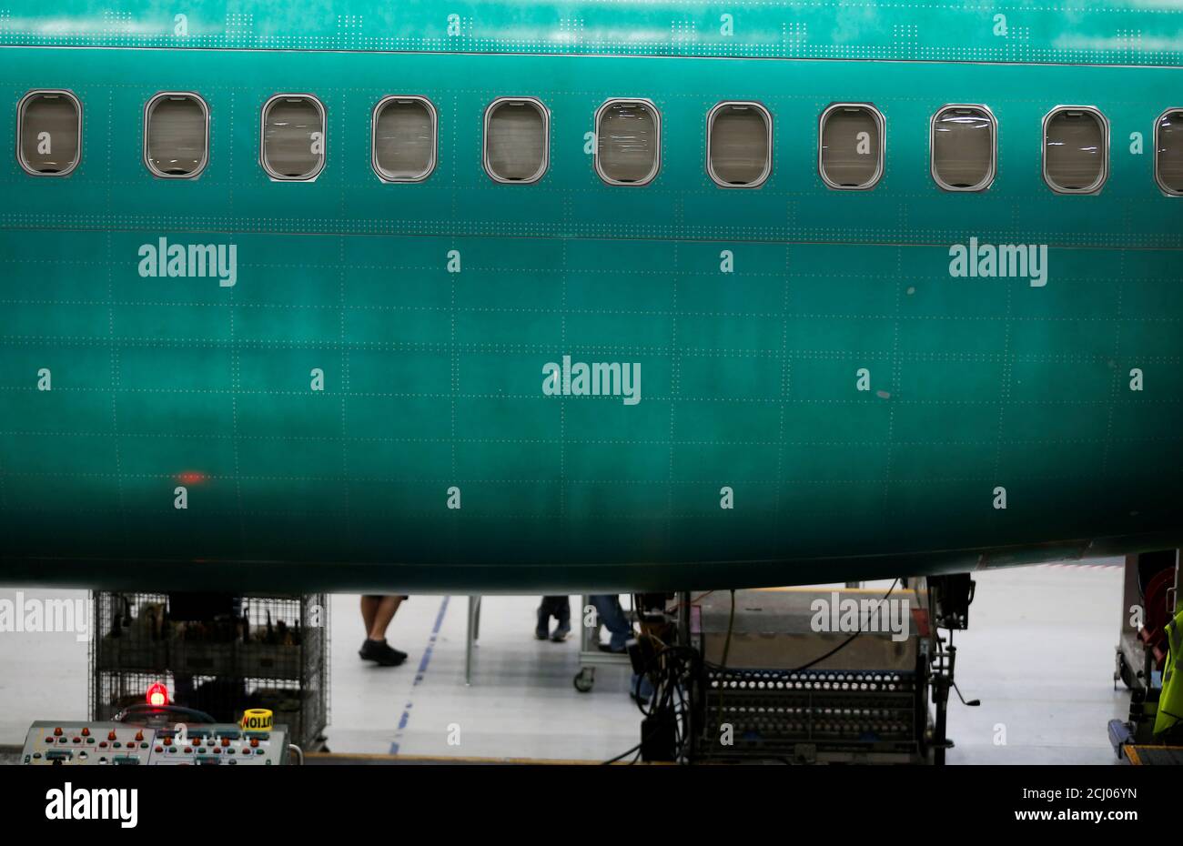 Boeing 737 max fuselage hi-res stock photography and images - Alamy