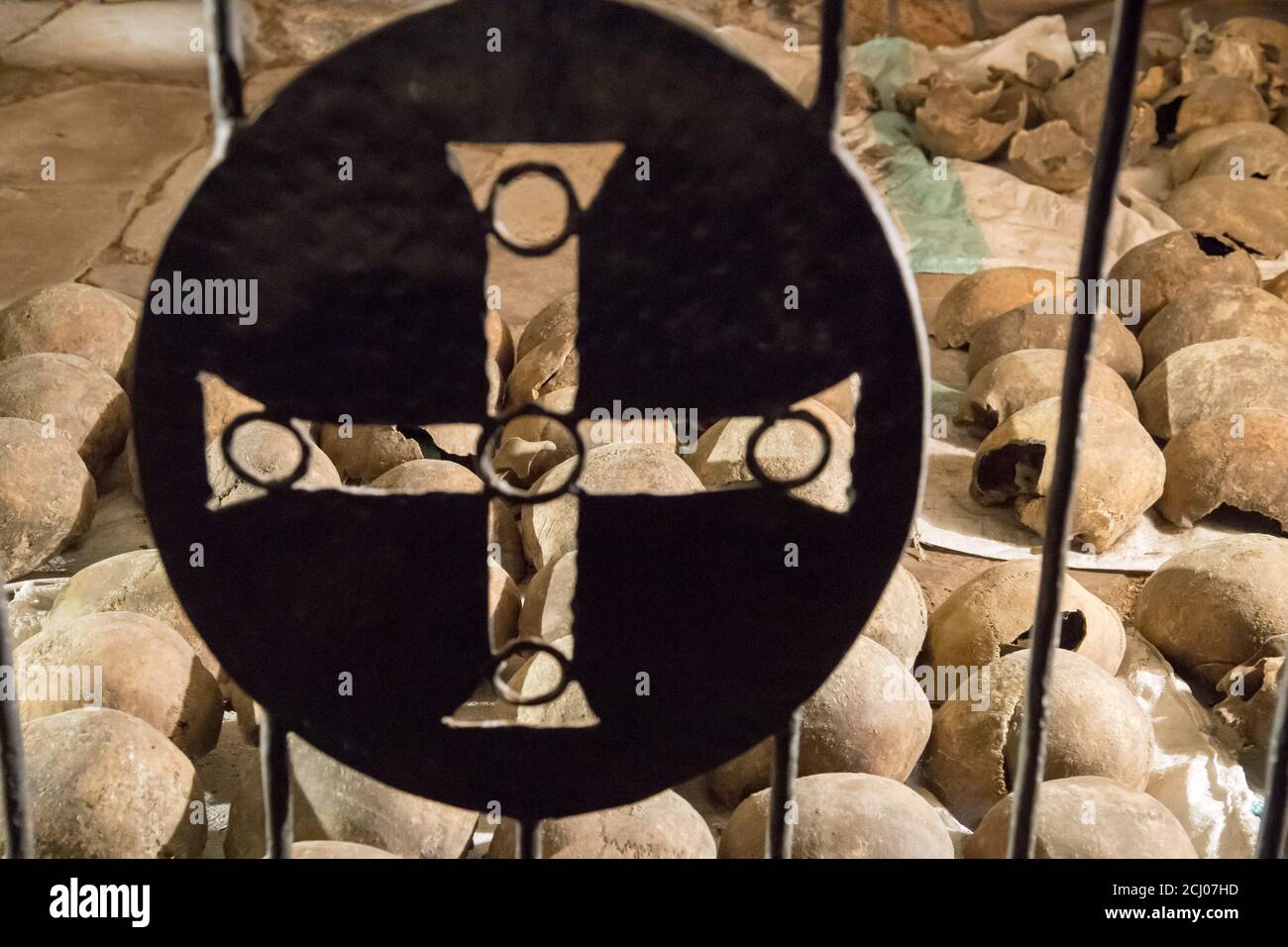 St bridget church crypt of skulls hi-res stock photography and images ...