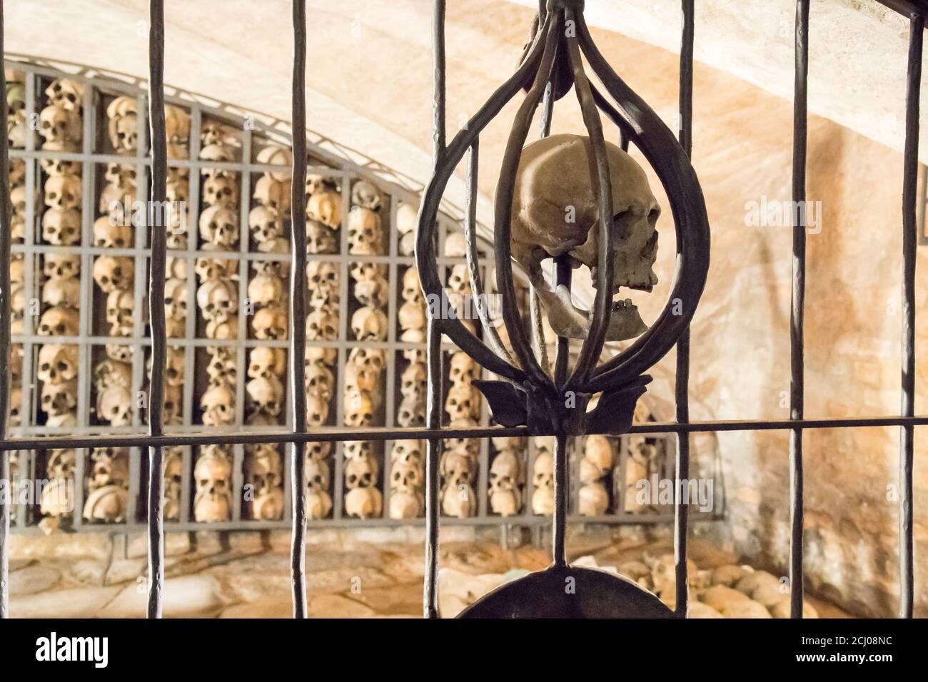 St bridget church crypt of skulls hi-res stock photography and images ...