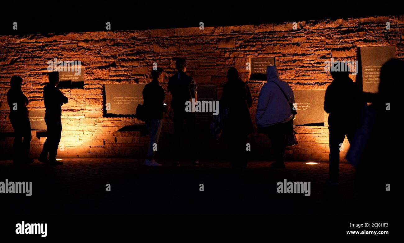 Columbine massacre anniversary hi-res stock photography and images - Alamy