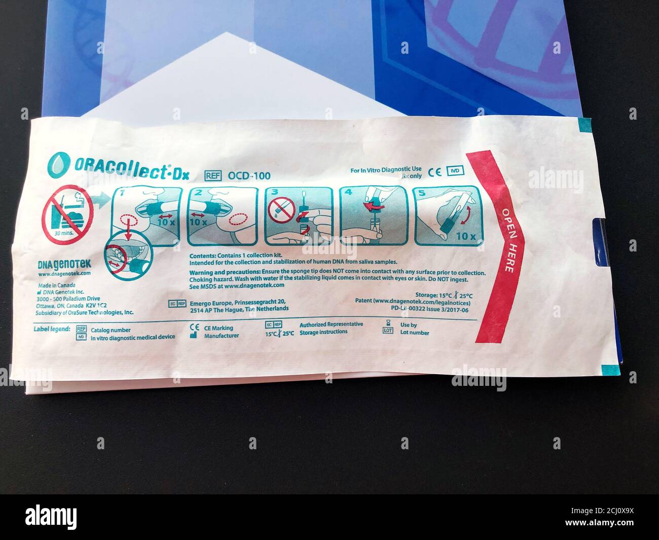 Cheek swab for dna hi-res stock photography and images - Alamy