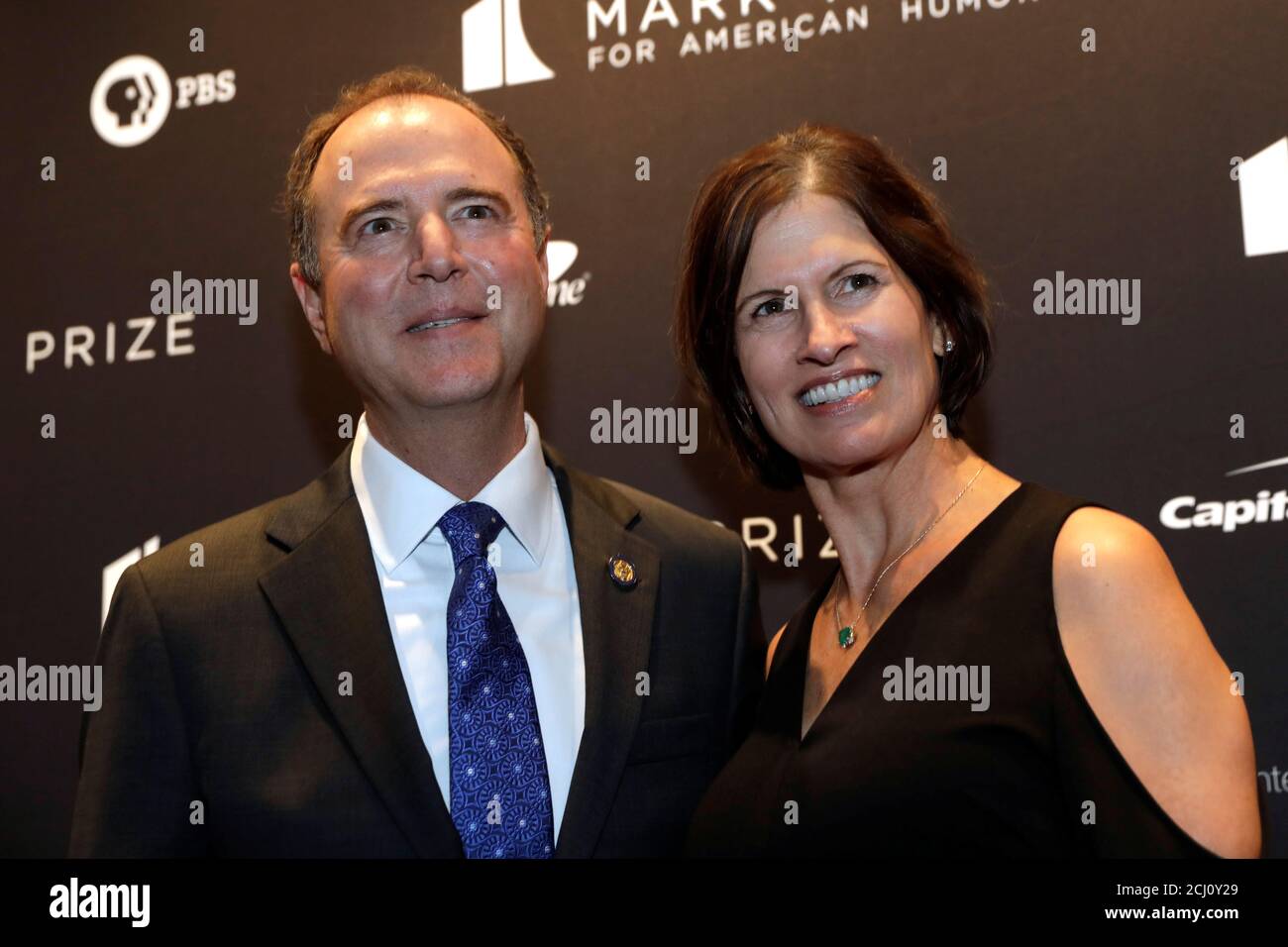 Congressman adam schiff and wife hi-res stock photography and images ...