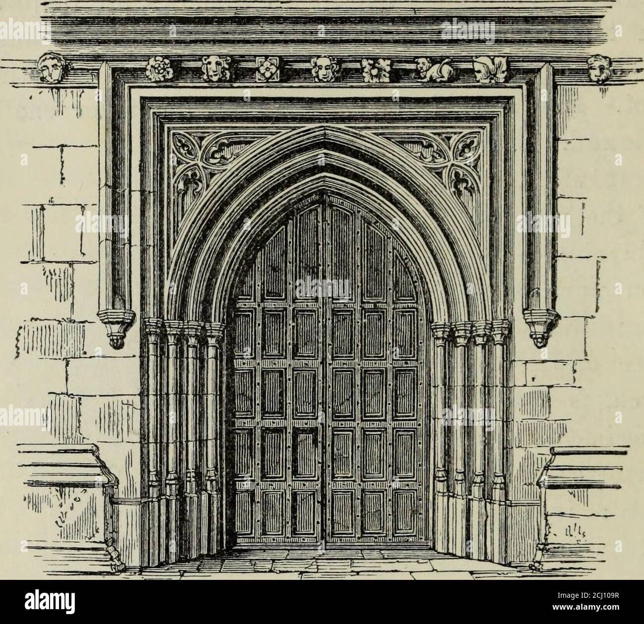 . An introduction to the study of Gothic architecture . 153. Clerestory ...