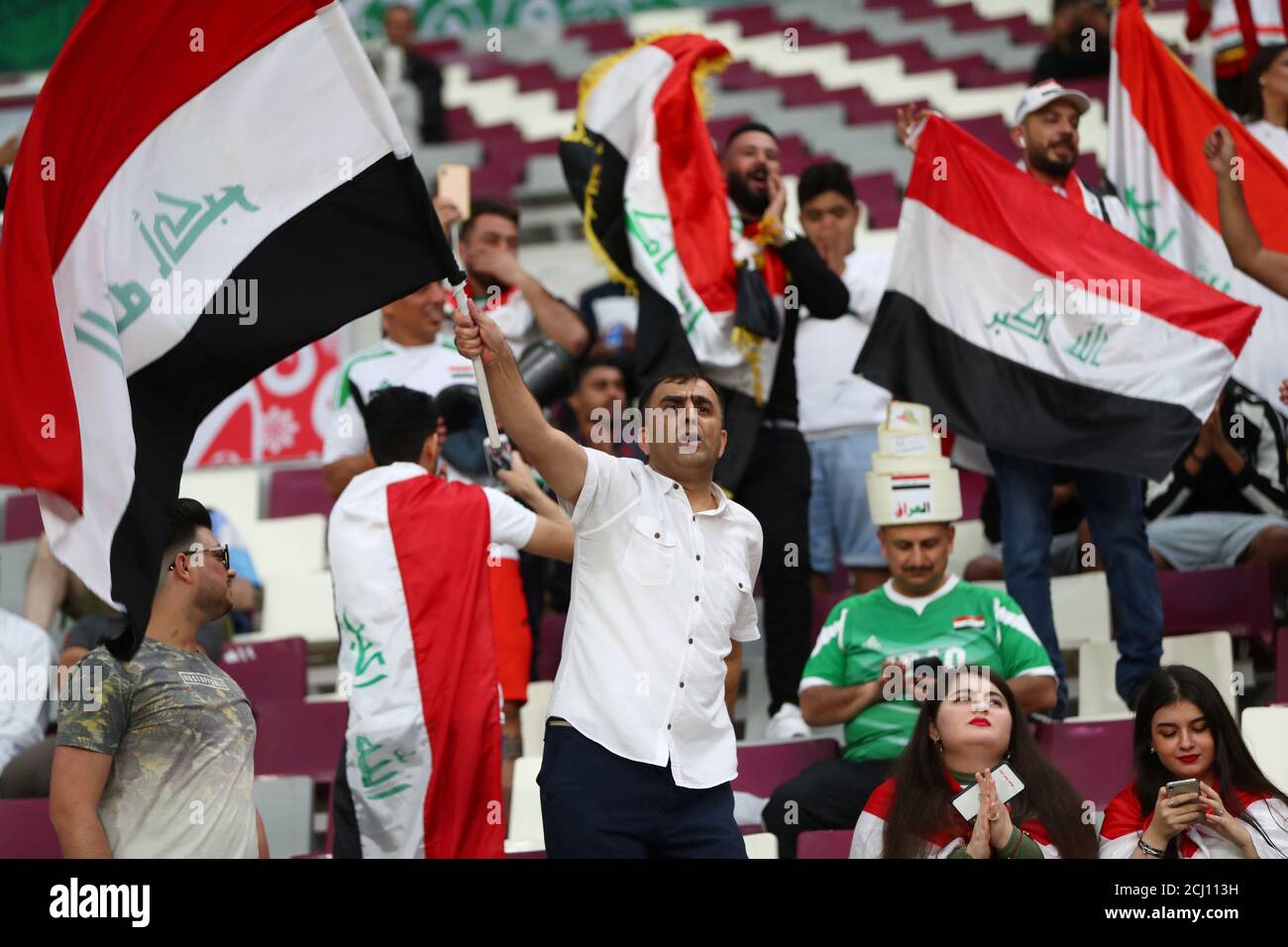 Middle east football fans uae hi-res stock photography and images - Alamy