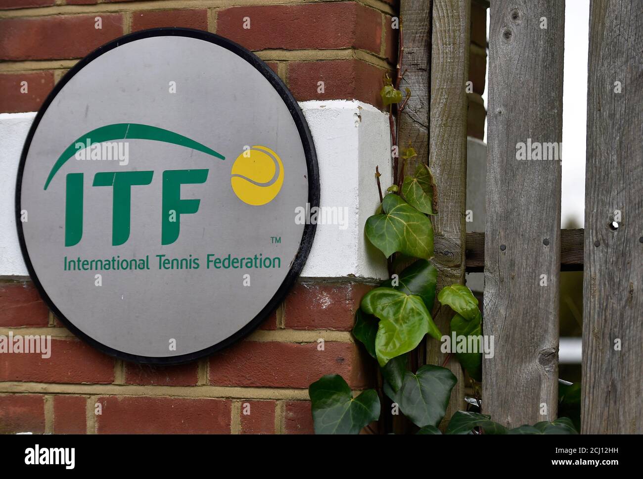 International tennis federation logo hi-res stock photography and ...