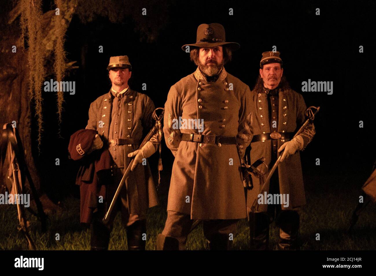 ANTEBELLUM, Eric Lange (center), 2020. ph: Matt Kennedy /© Lionsgate ...