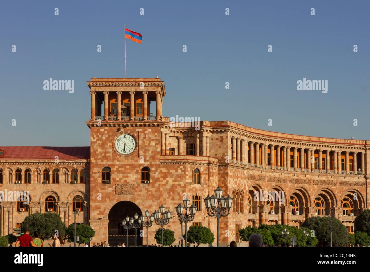 Republic Square in Yerevan, Armenia Stock Photo - Alamy
