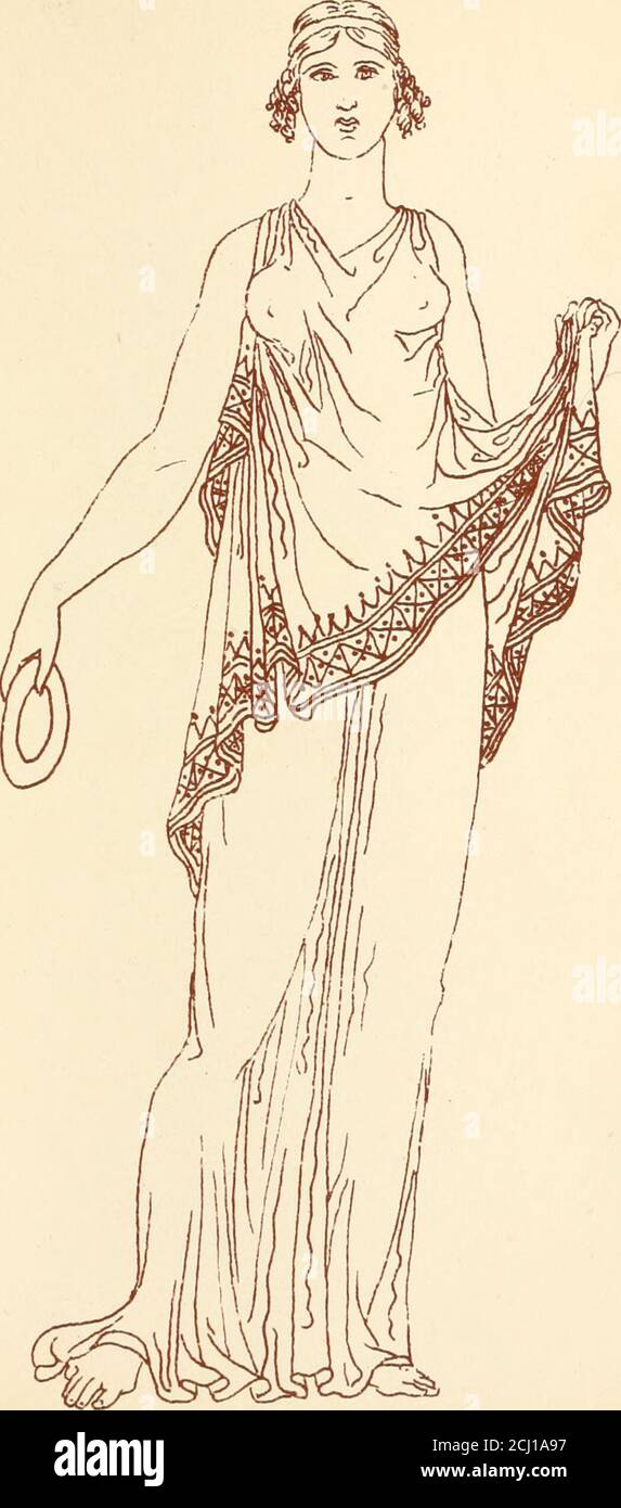 . Ancient Greek female costume : illustrated by one hundred and twelve ...