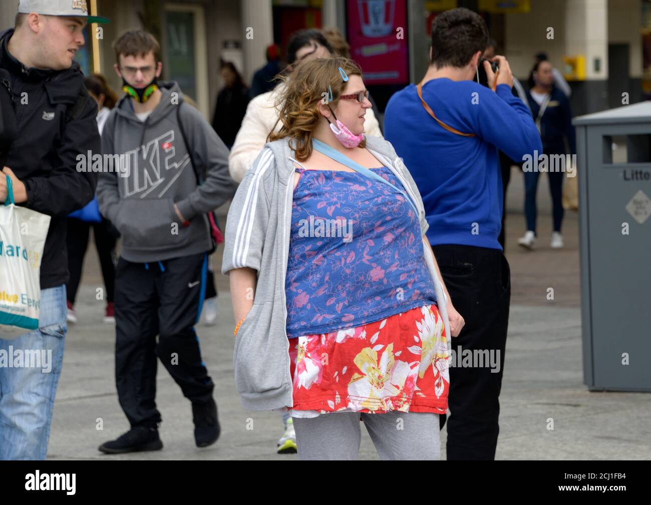 Morbidly obese woman hi-res stock photography and images - Alamy