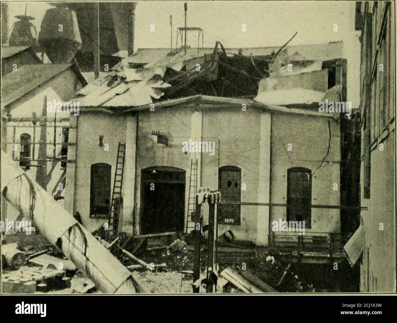 . The Locomotive . 34 THE LOCOAiOTIVE. [April, Flywheel Explosion at ...