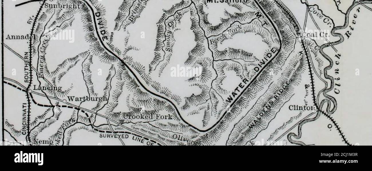 Rockwood map hi-res stock photography and images - Alamy