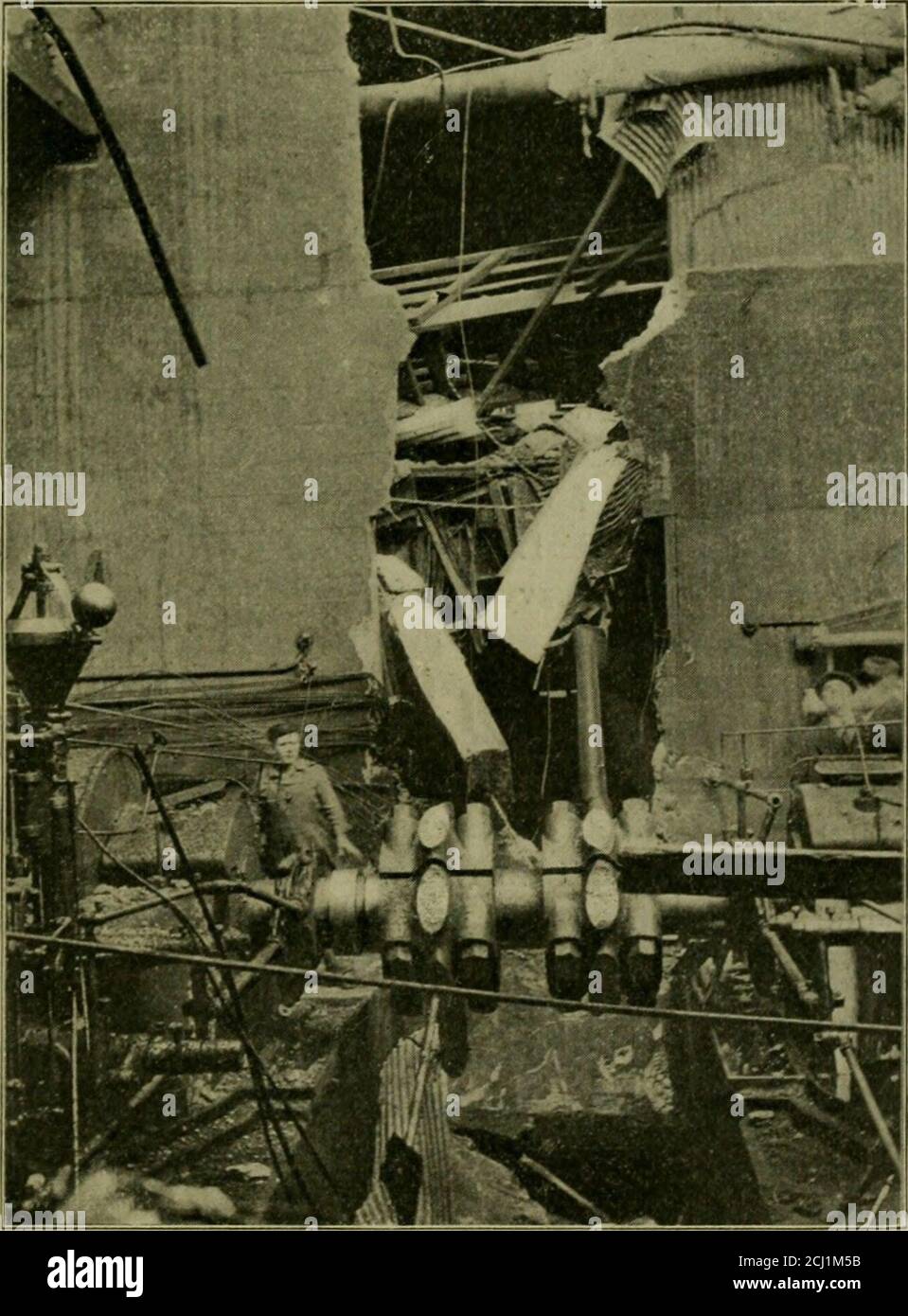 Steam locomotive boiler explosion hi-res stock photography and images ...