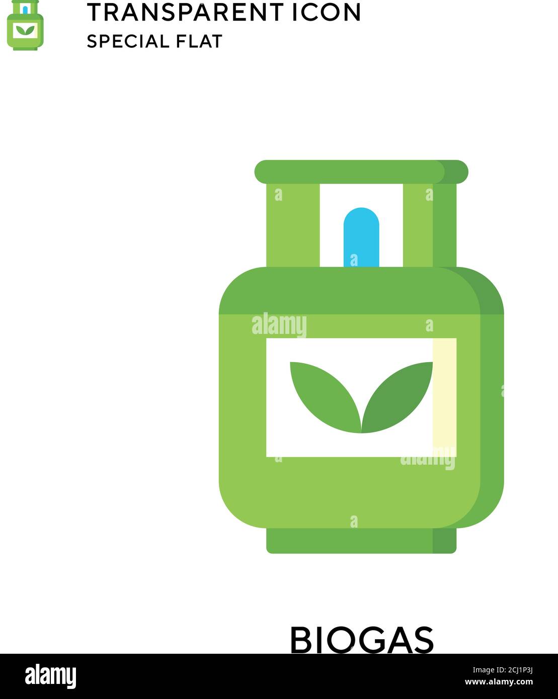 Biogas vector icon. Flat style illustration. EPS 10 vector Stock Vector ...