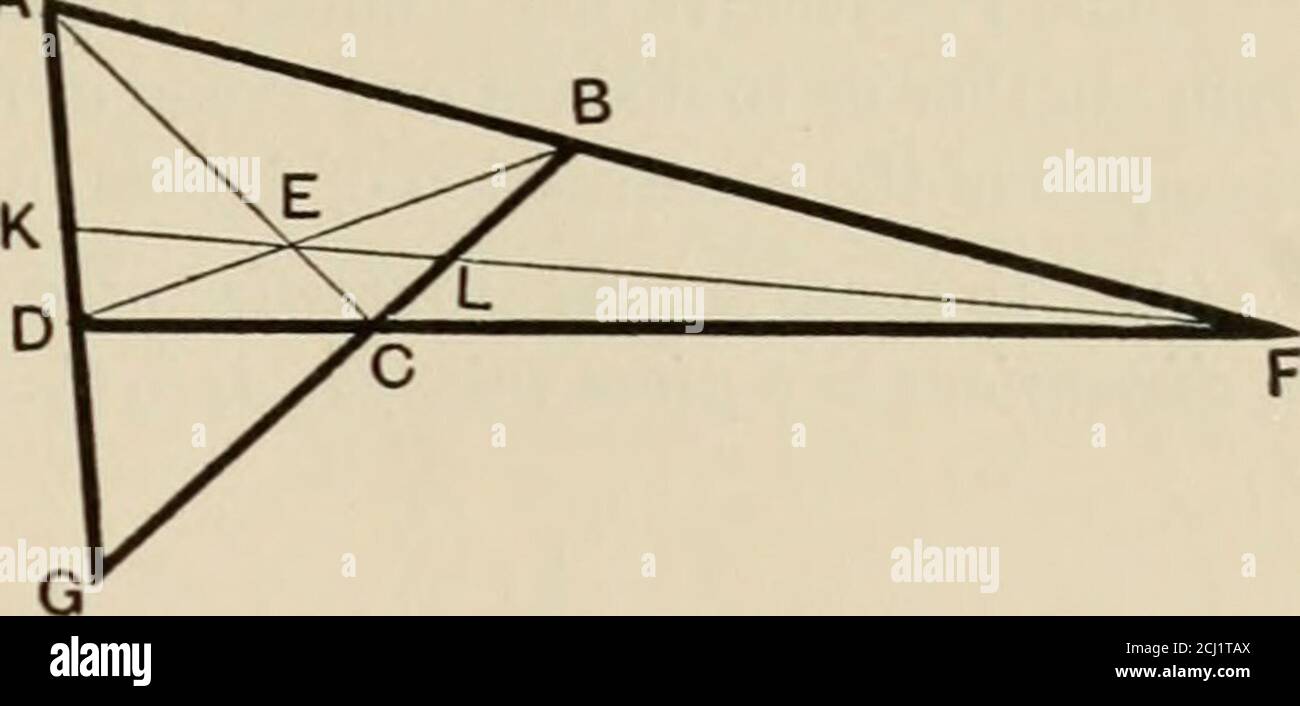. The principles of projective geometry applied to the straight line ...