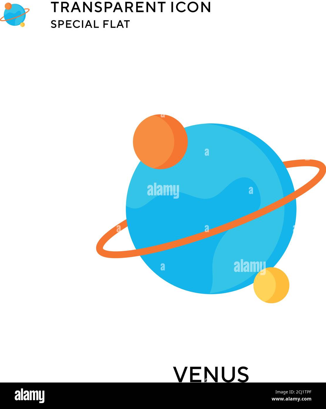 Venus vector icon. Flat style illustration. EPS 10 vector Stock Vector ...