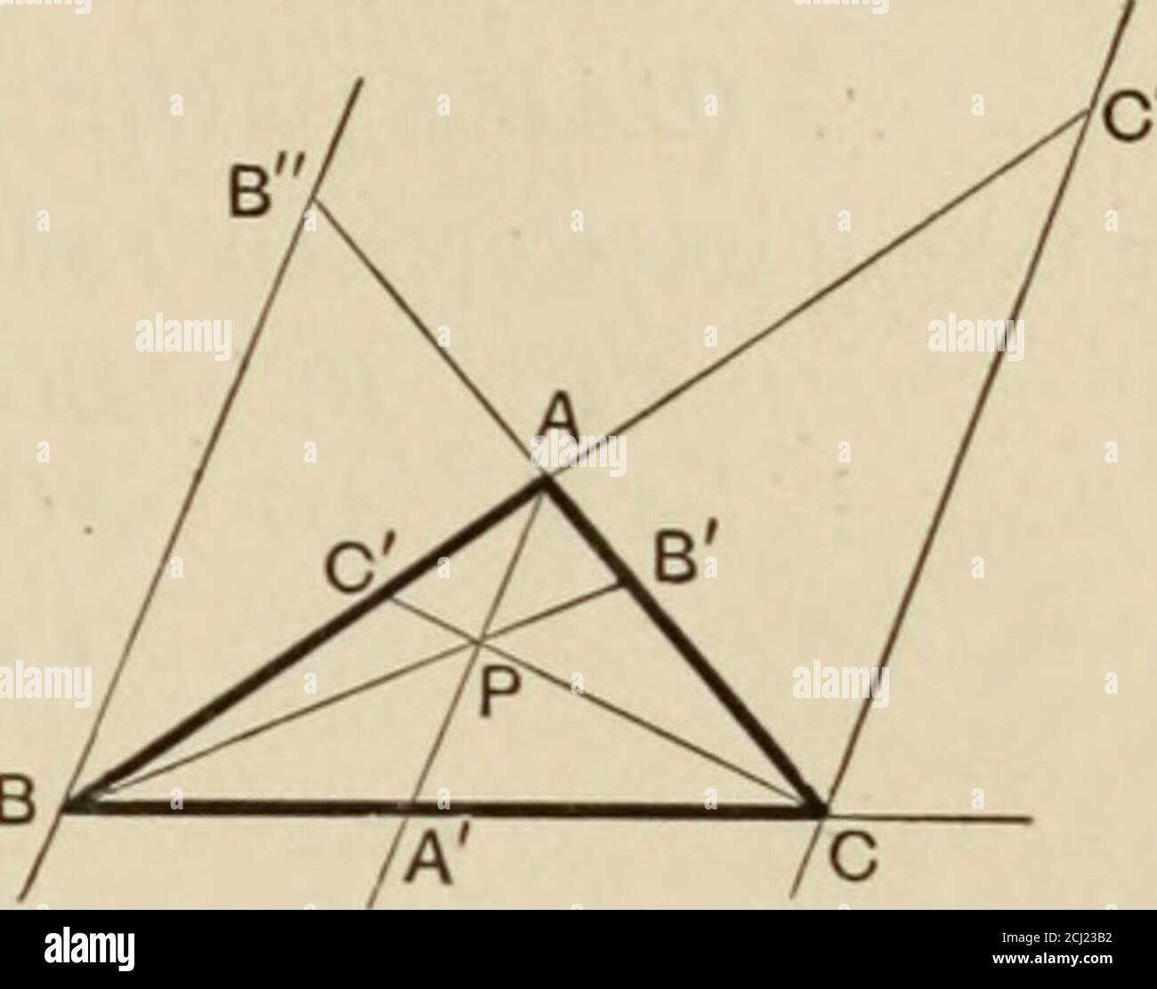 . The principles of projective geometry applied to the straight line ...