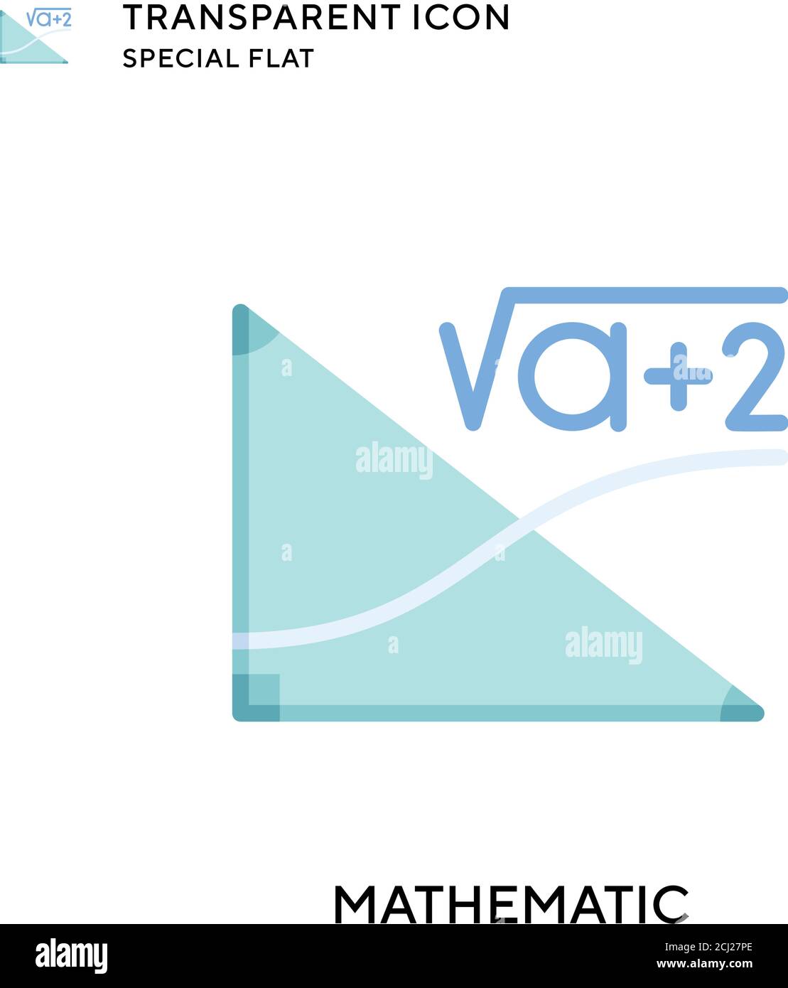 Mathematic vector icon. Flat style illustration. EPS 10 vector Stock ...