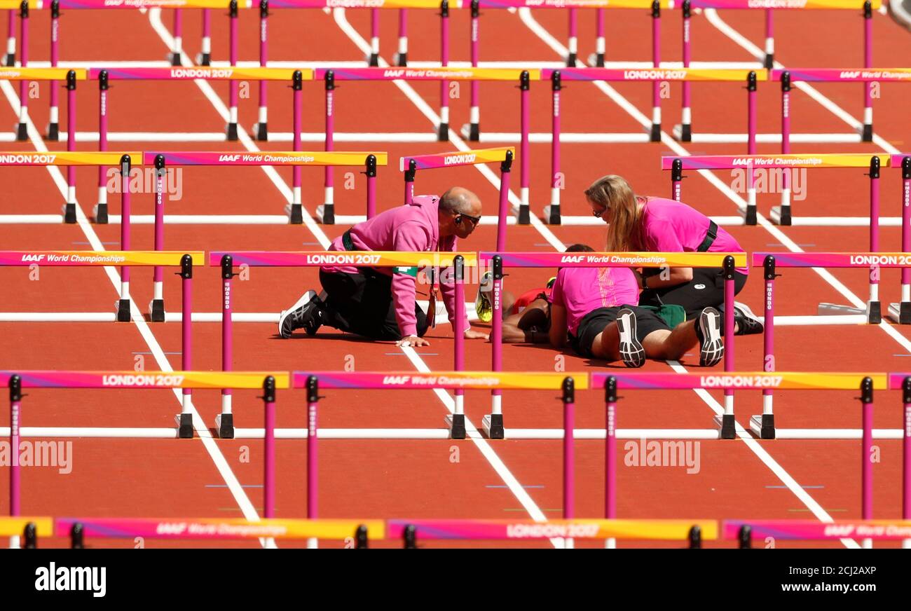 Hurdles Fall High Resolution Stock Photography and Images - Alamy