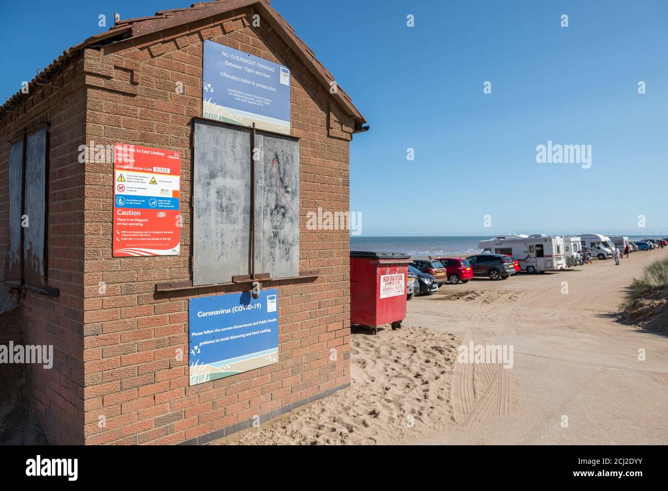 Huttoft beach lincolnshire hi-res stock photography and images - Alamy