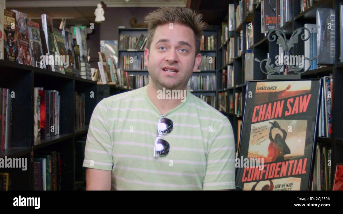 DINNER WITH LEATHERFACE, scriptwriter and actor Michael Varrati, 2020 ...