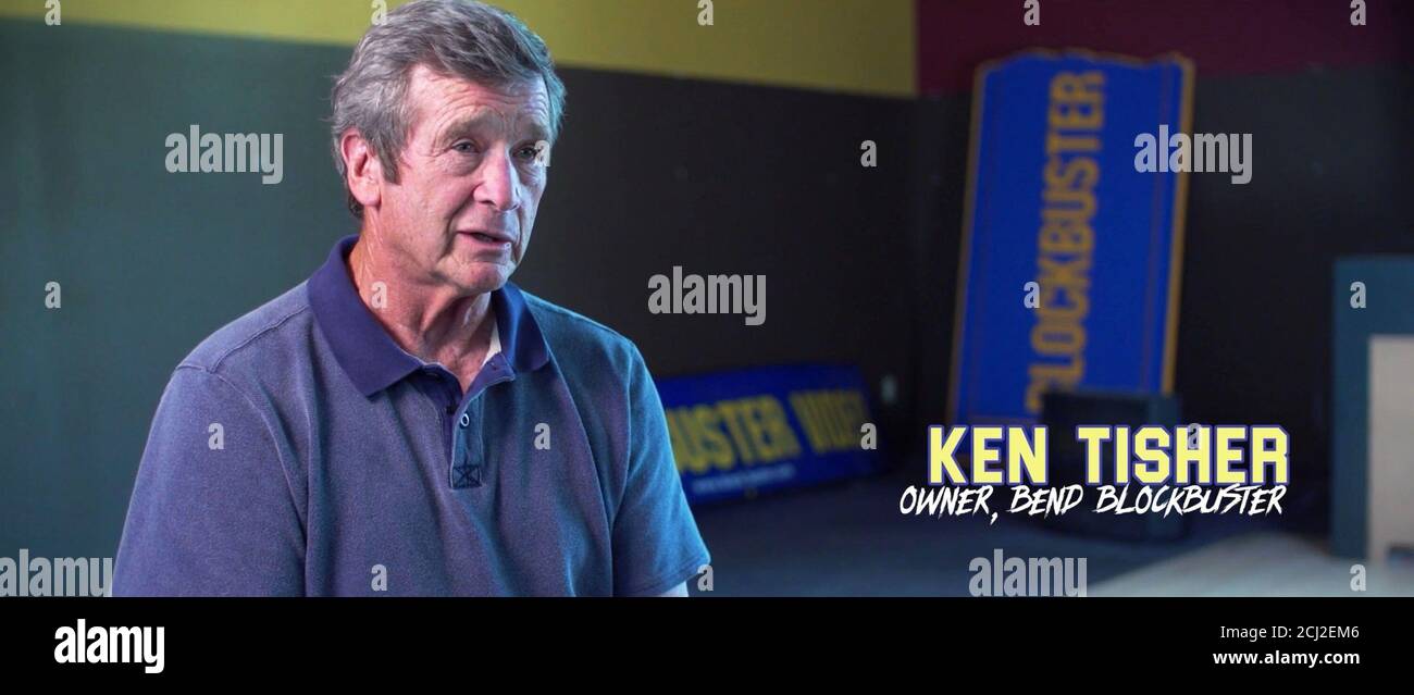 THE LAST BLOCKBUSTER, Ken Tisher, owner, Bend Blockbuster, Oregon, 2020 ...