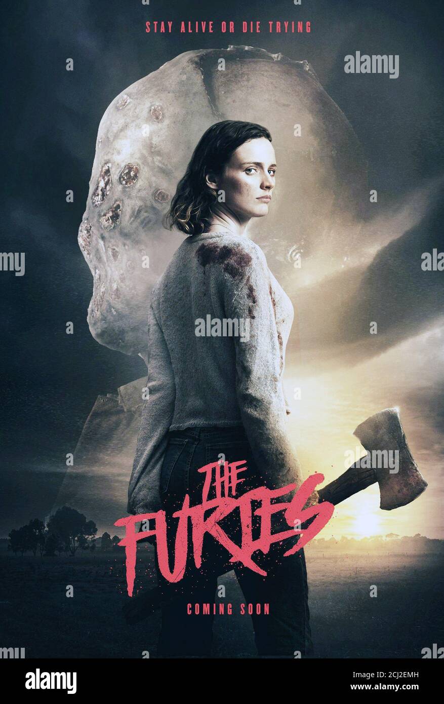 THE FURIES, advance poster, Airlie Dodds, 2019. © Shudder / Courtesy ...