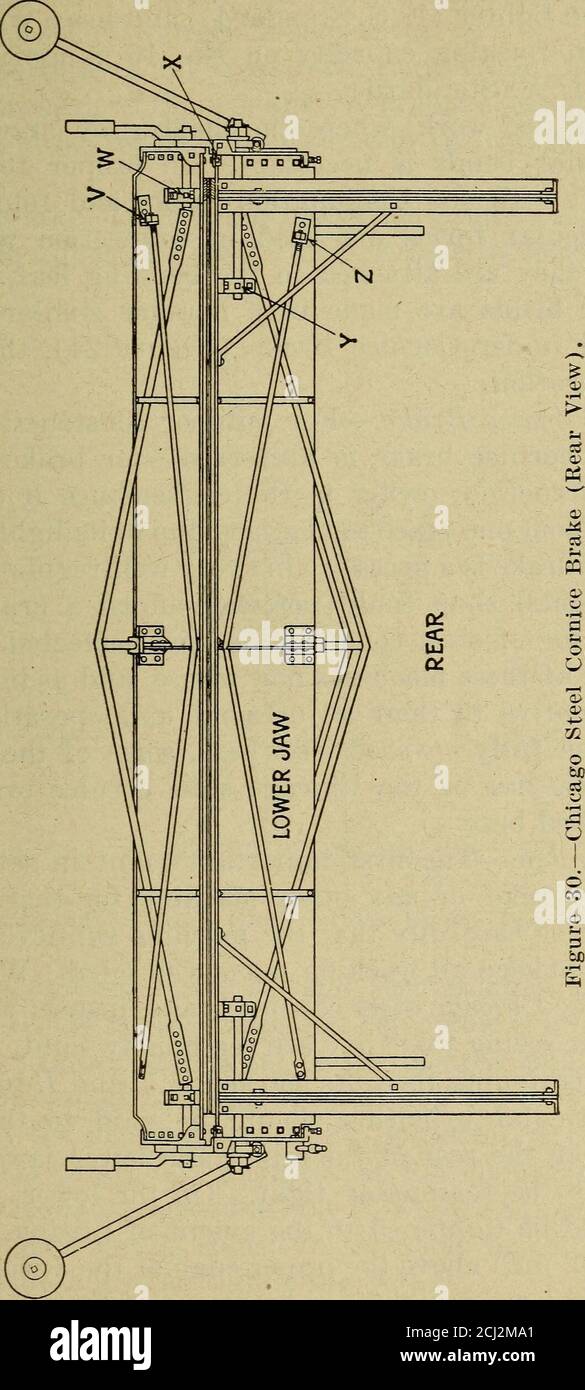 Cornice brake hi-res stock photography and images - Alamy