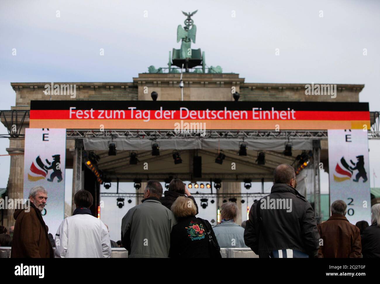 Unification germany 3 october 1990 hi-res stock photography and images ...