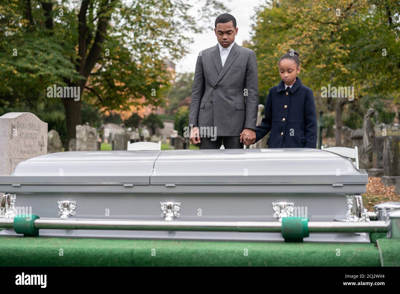 POWER BOOK II: GHOST, from left: Michael Rainey Jr., Paris Morgan ...