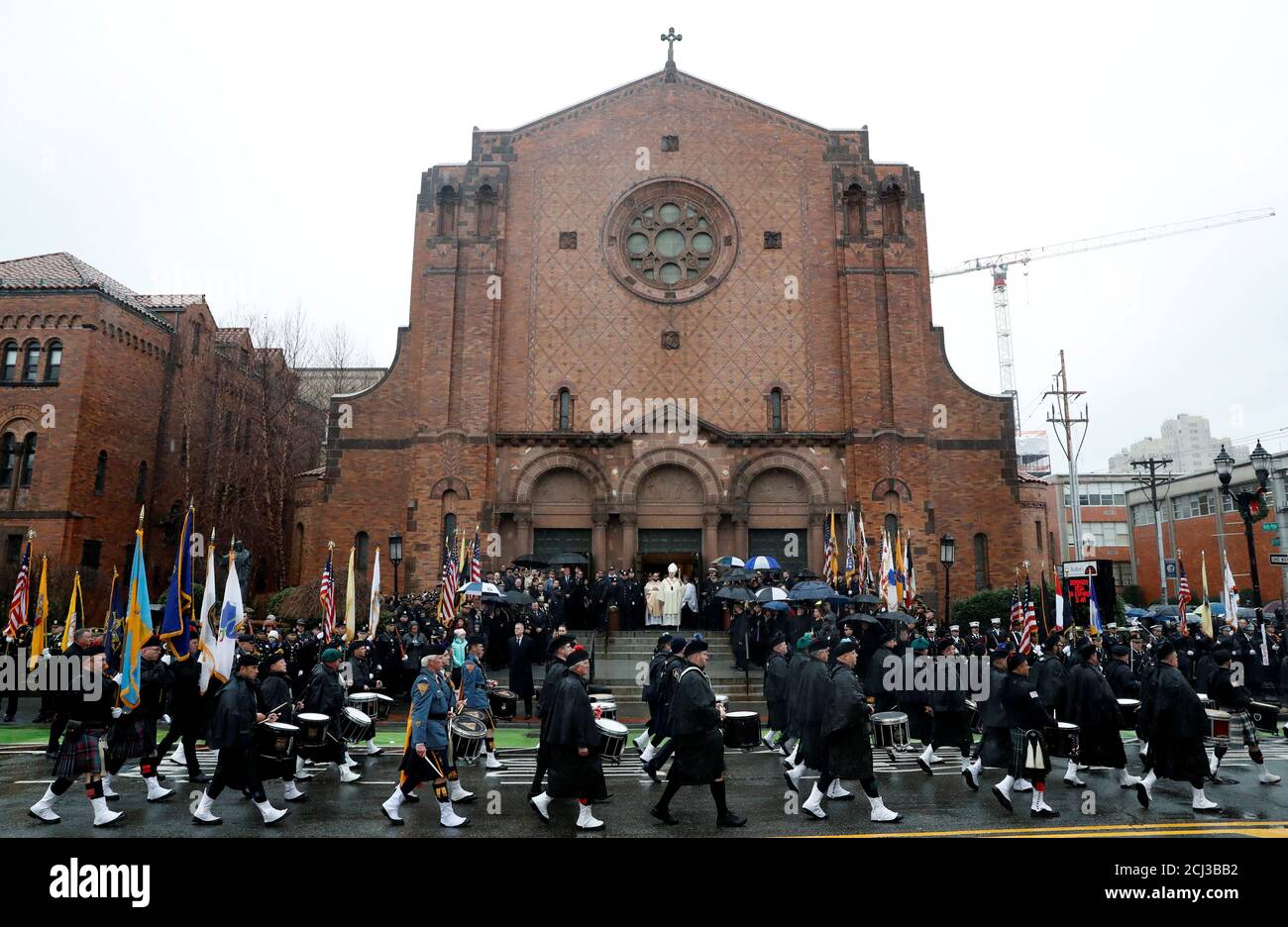 Police procession hi-res stock photography and images - Alamy