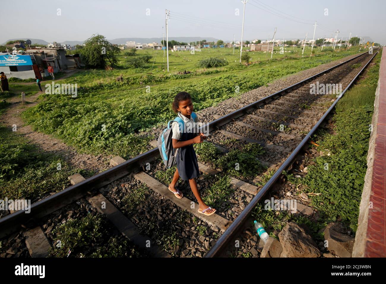 Group Of School Children Railway High Resolution Stock Photography and ...