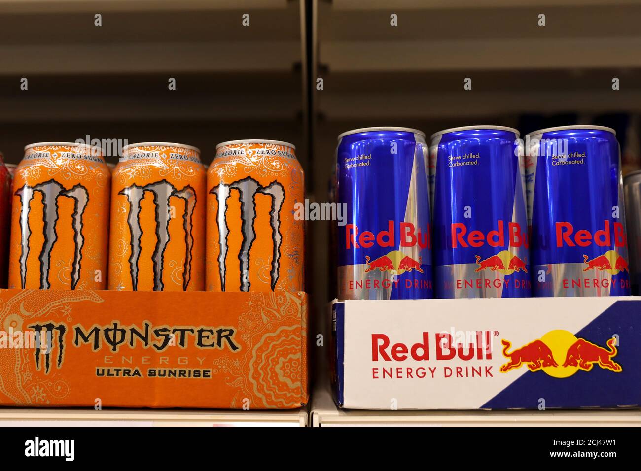 Red Bull Display Store High Resolution Stock Photography and Images - Alamy