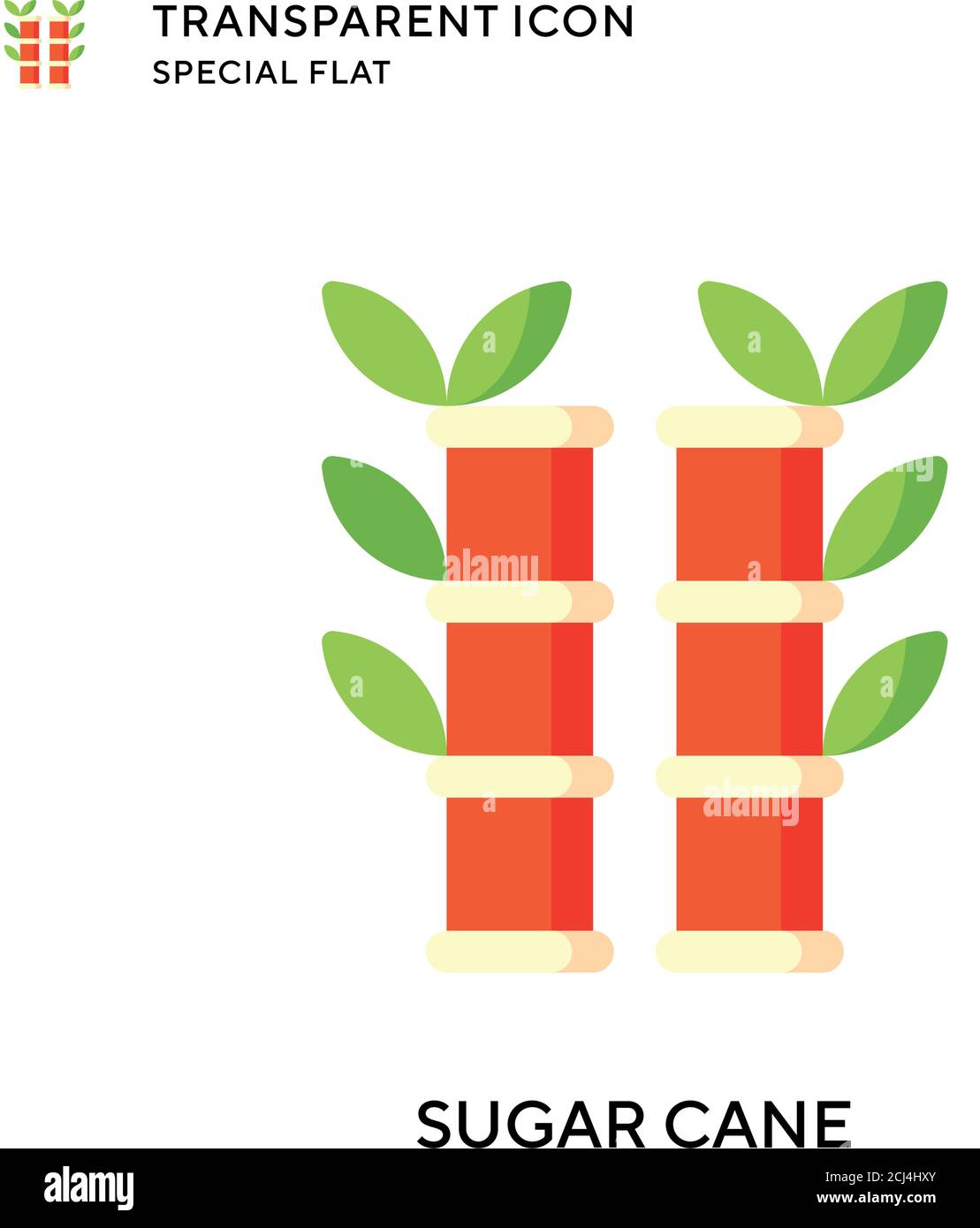 Farmer sugarcane harvest plantation Stock Vector Images - Alamy