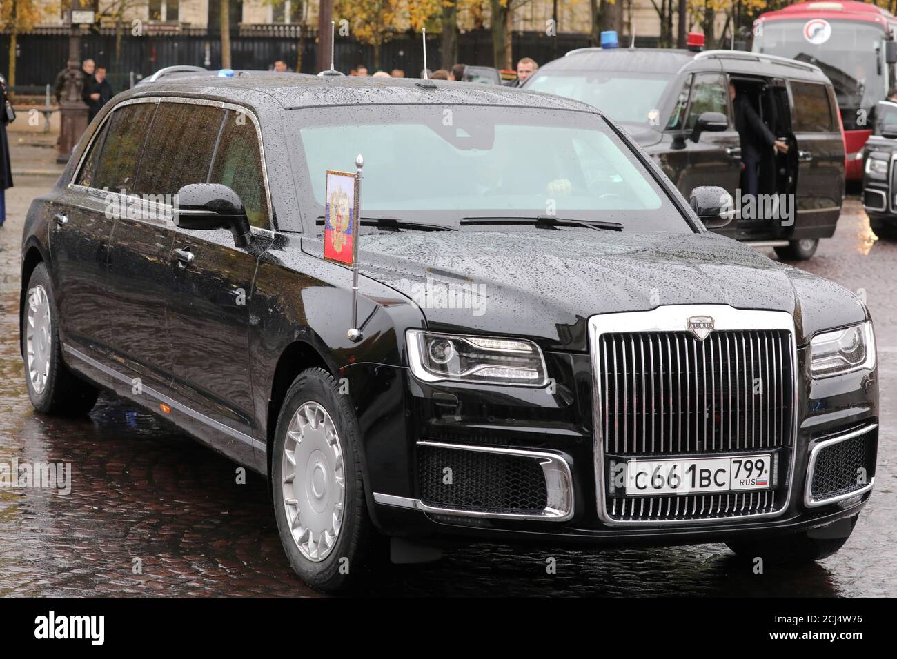 Putin motorcade hi-res stock photography and images - Alamy
