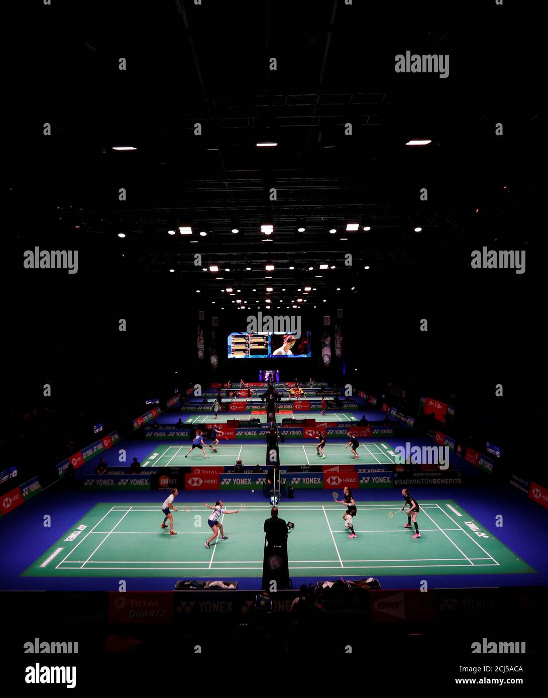 Yonex all england open badminton championships arena birmingham hi-res ...
