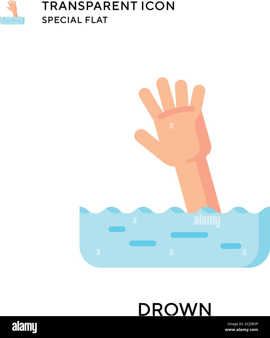 Drown person Cut Out Stock Images & Pictures - Alamy