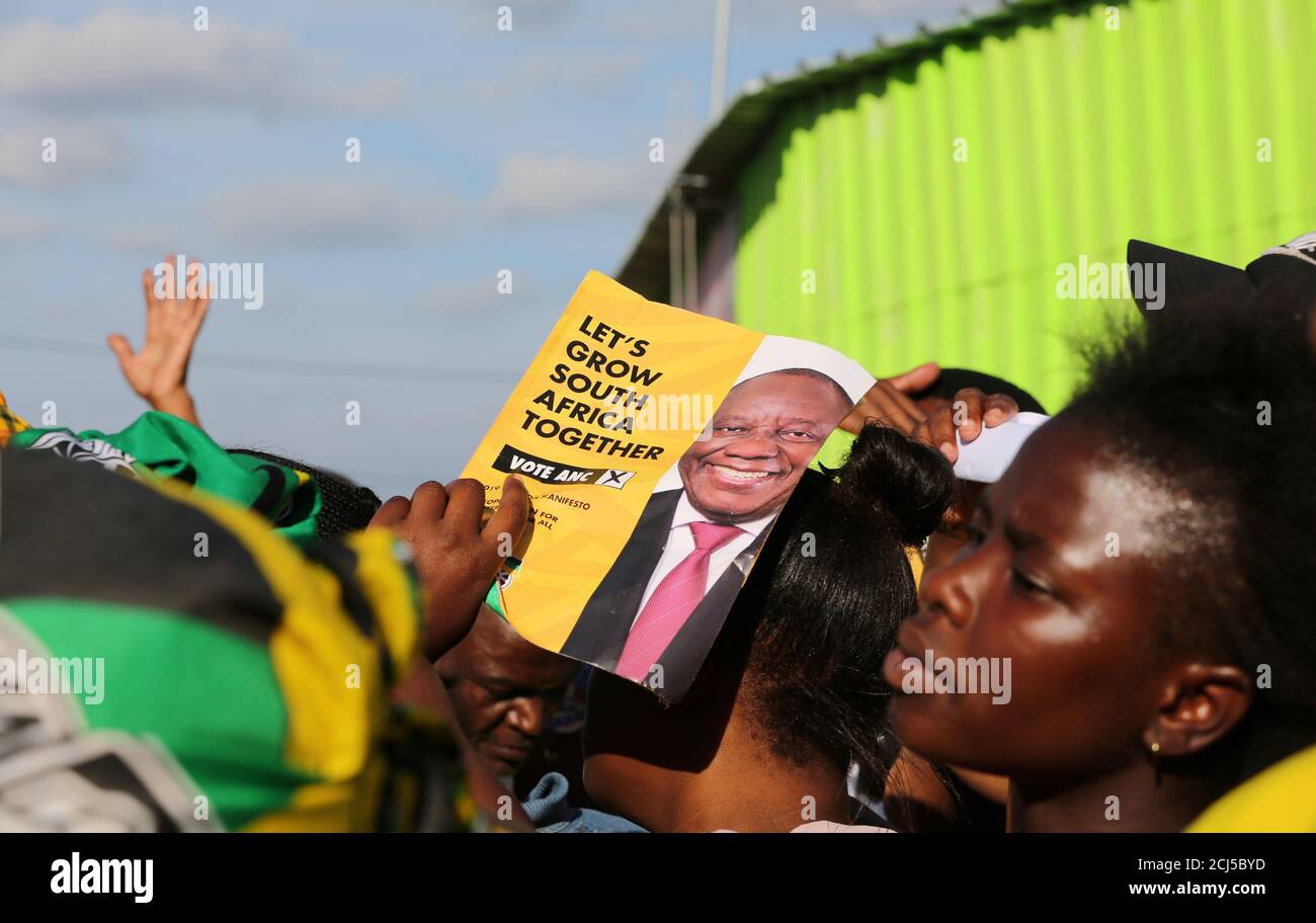 Election poster south africa 2019 hi-res stock photography and images ...