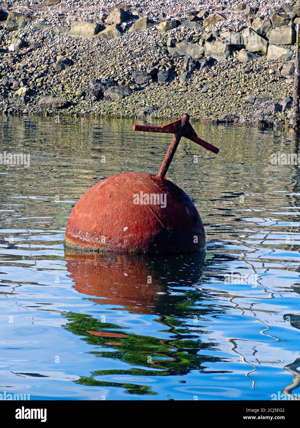 Big red buoy hi-res stock photography and images - Alamy